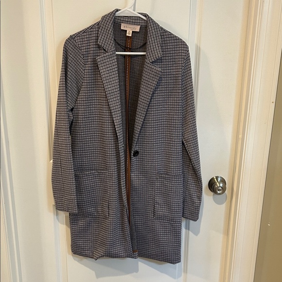 Philosophy | Jackets & Coats | Philosophy Black And White Checkered ...